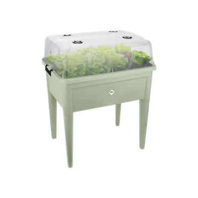 green basics grow table super xxl stone green - elho® - Give room to nature