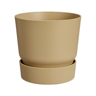 greenville round 14cm golden sand - elho® - Give room to nature