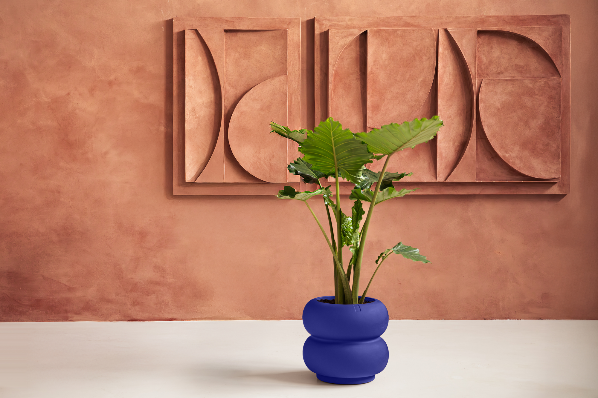 amber roll low 43cm royal blue - elho® - Give room to nature