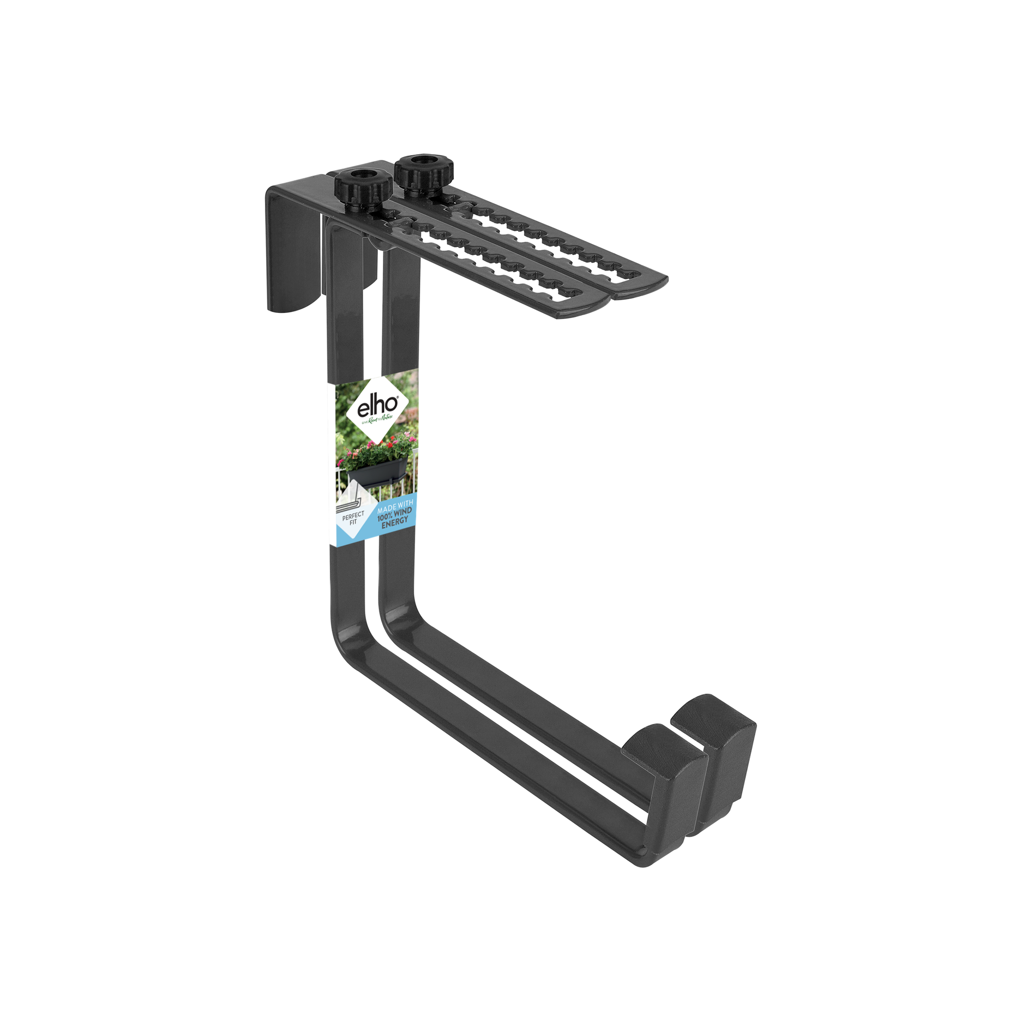 barcelona balcony bracket metal anthracite - elho® - Give room to nature