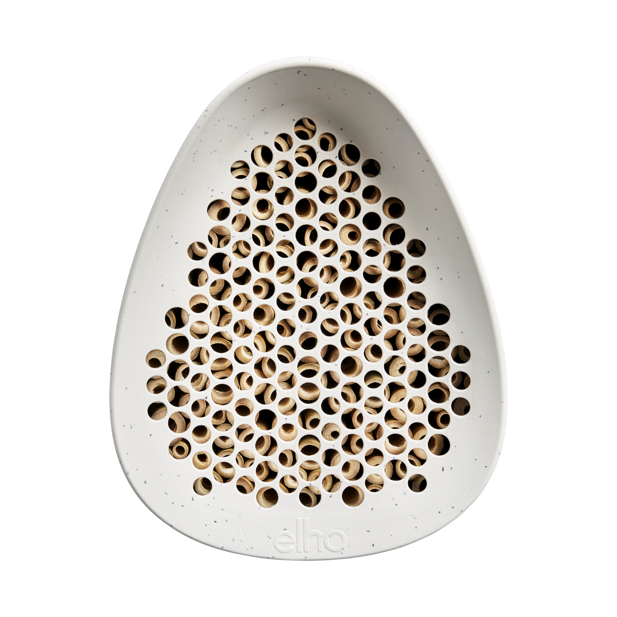 essential bee hotel 18cm fibrous grey - elho® - Give room to nature