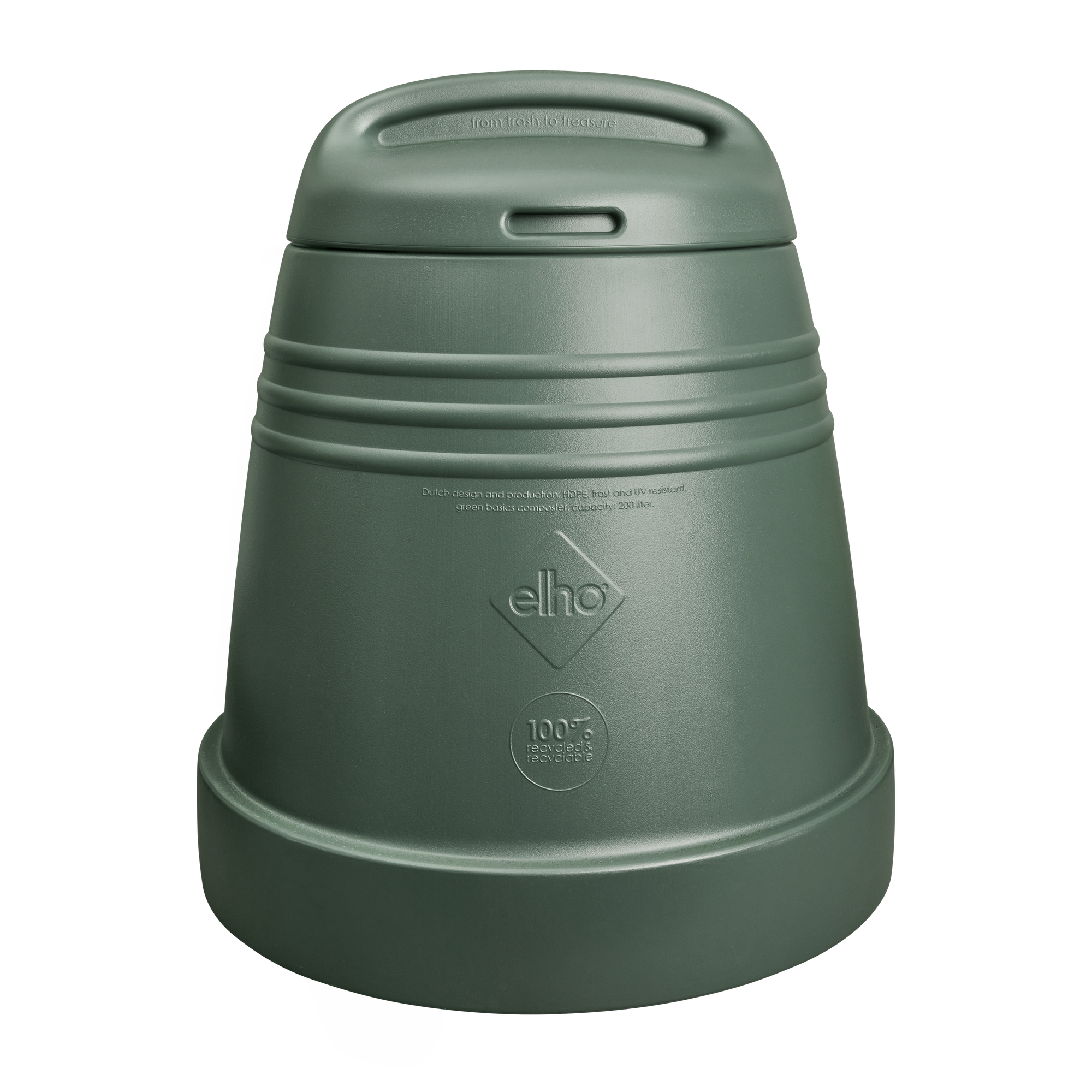 green basics composter 200L leaf green - elho® - Give room to nature