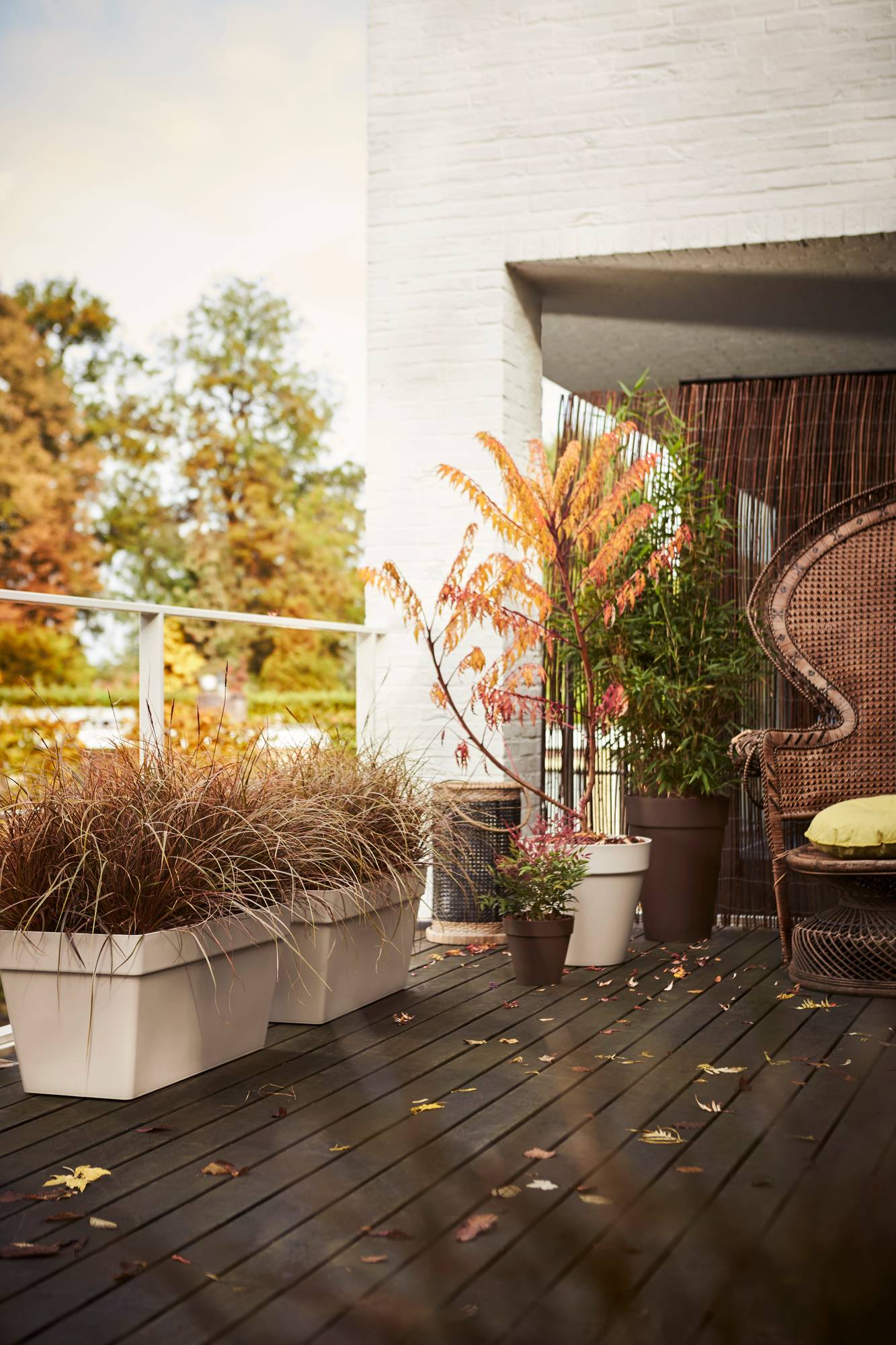 loft urban terrace wheels 70cm white - elho® - Give room to nature