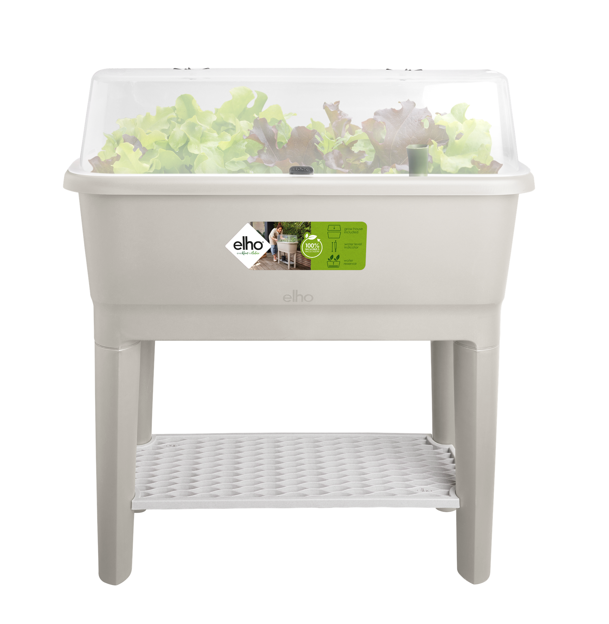 noa grow table warm grey - elho® - Give room to nature
