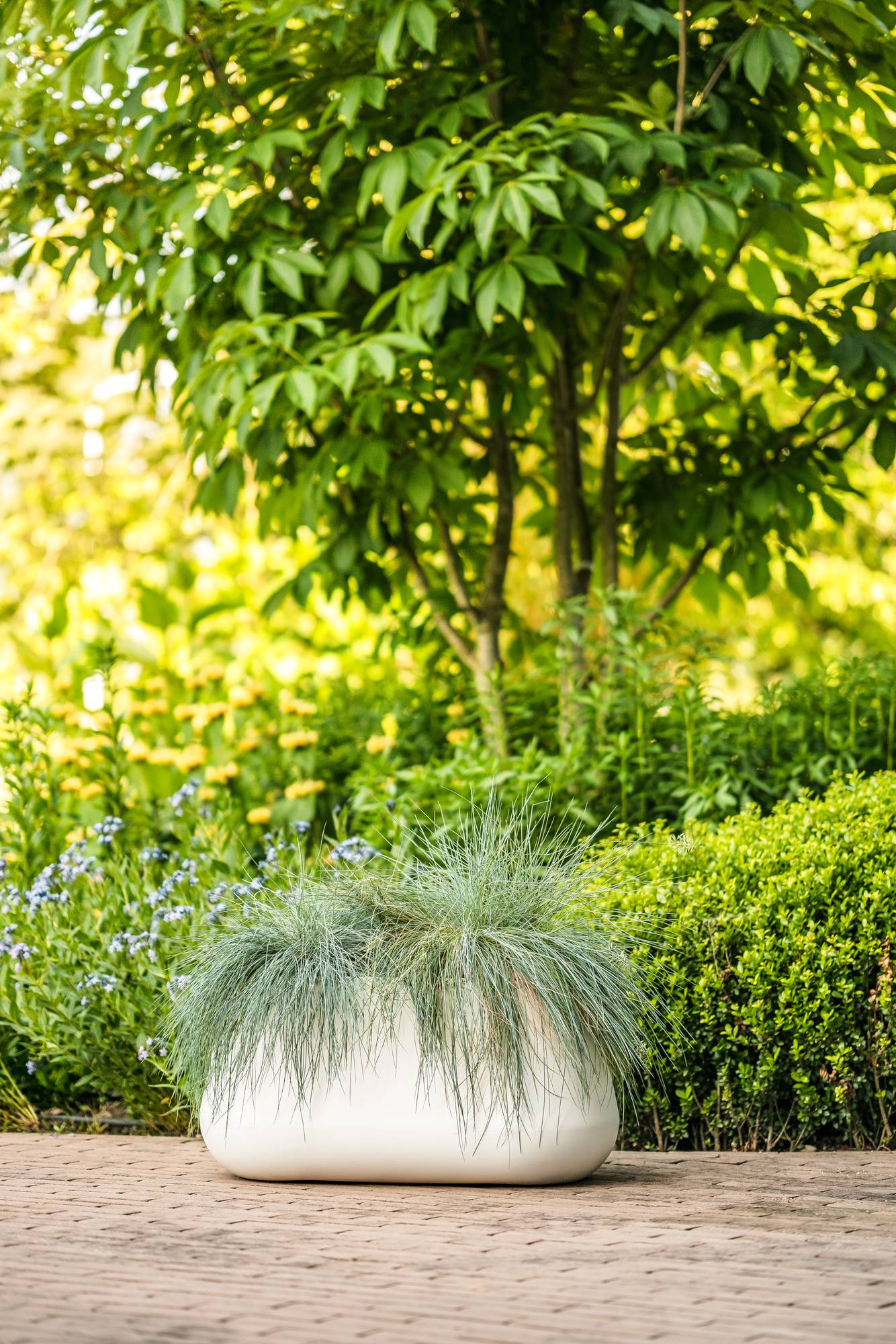 pure cone long wheels 75 white - elho® - Give room to nature