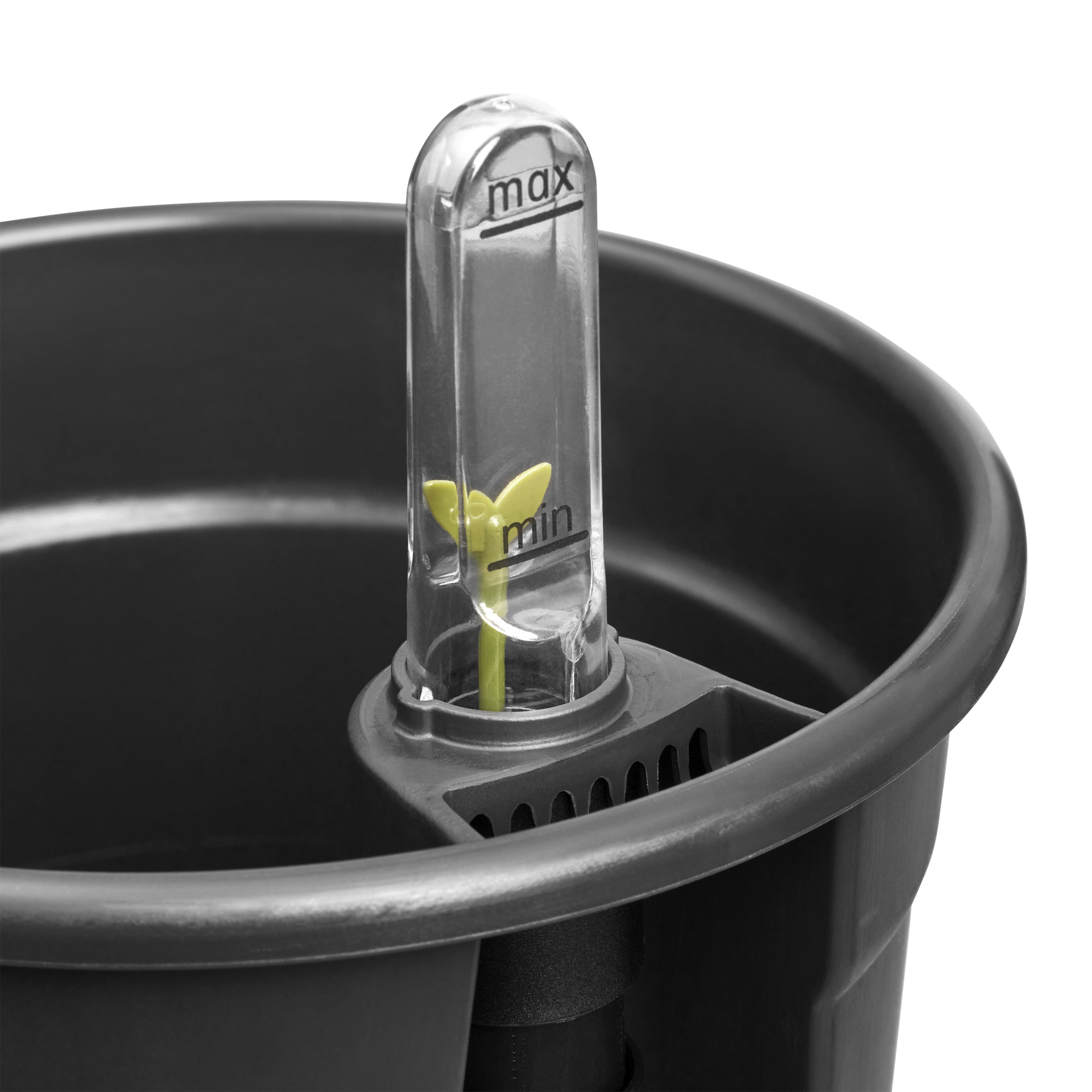 self-watering insert 13cm living black - elho® - Give room to nature