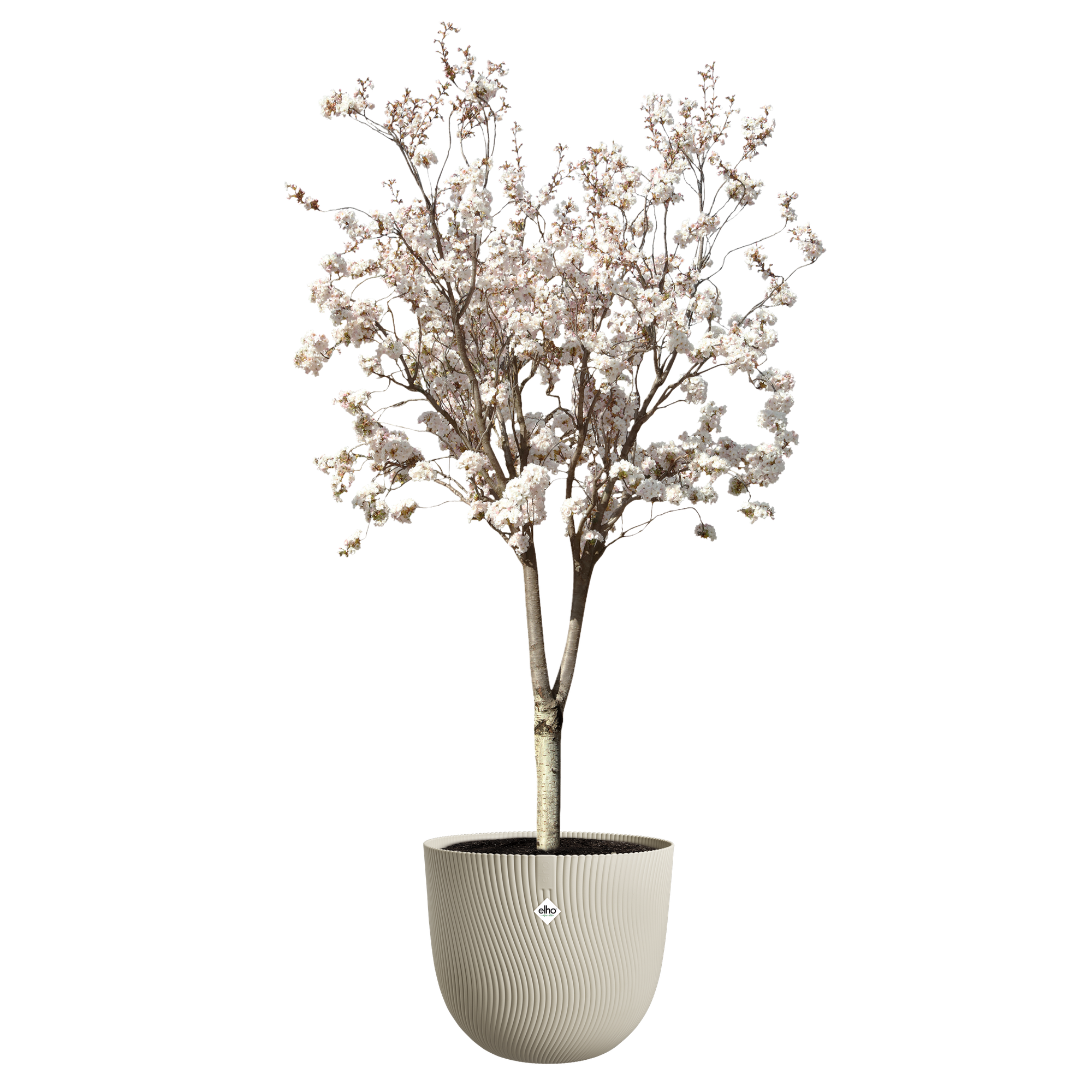 sereh round 47cm mushroom beige - elho® - Give room to nature