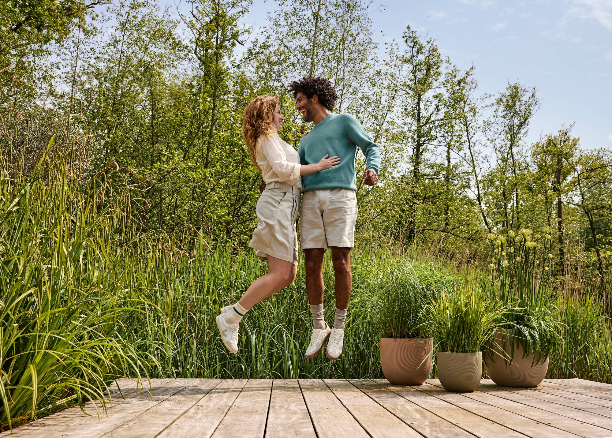 sereh round 60cm cool clay - elho® - Give room to nature