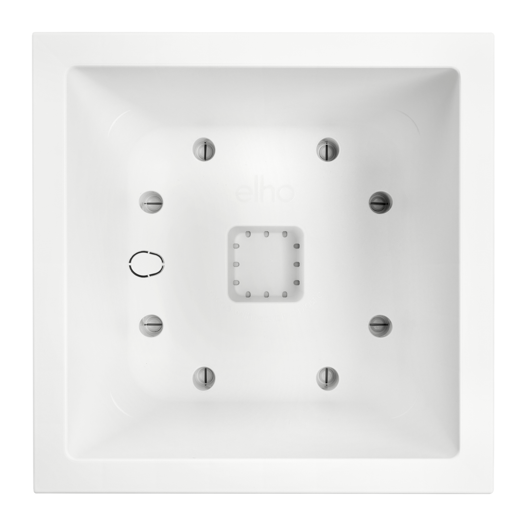 vivo next square 30cm white - elho® - Give room to nature