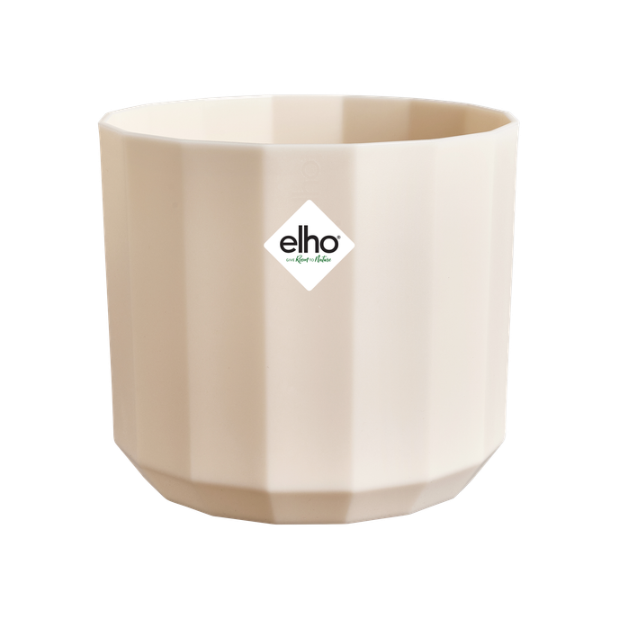 facet round 14cm almond pink - elho® - Give room to nature